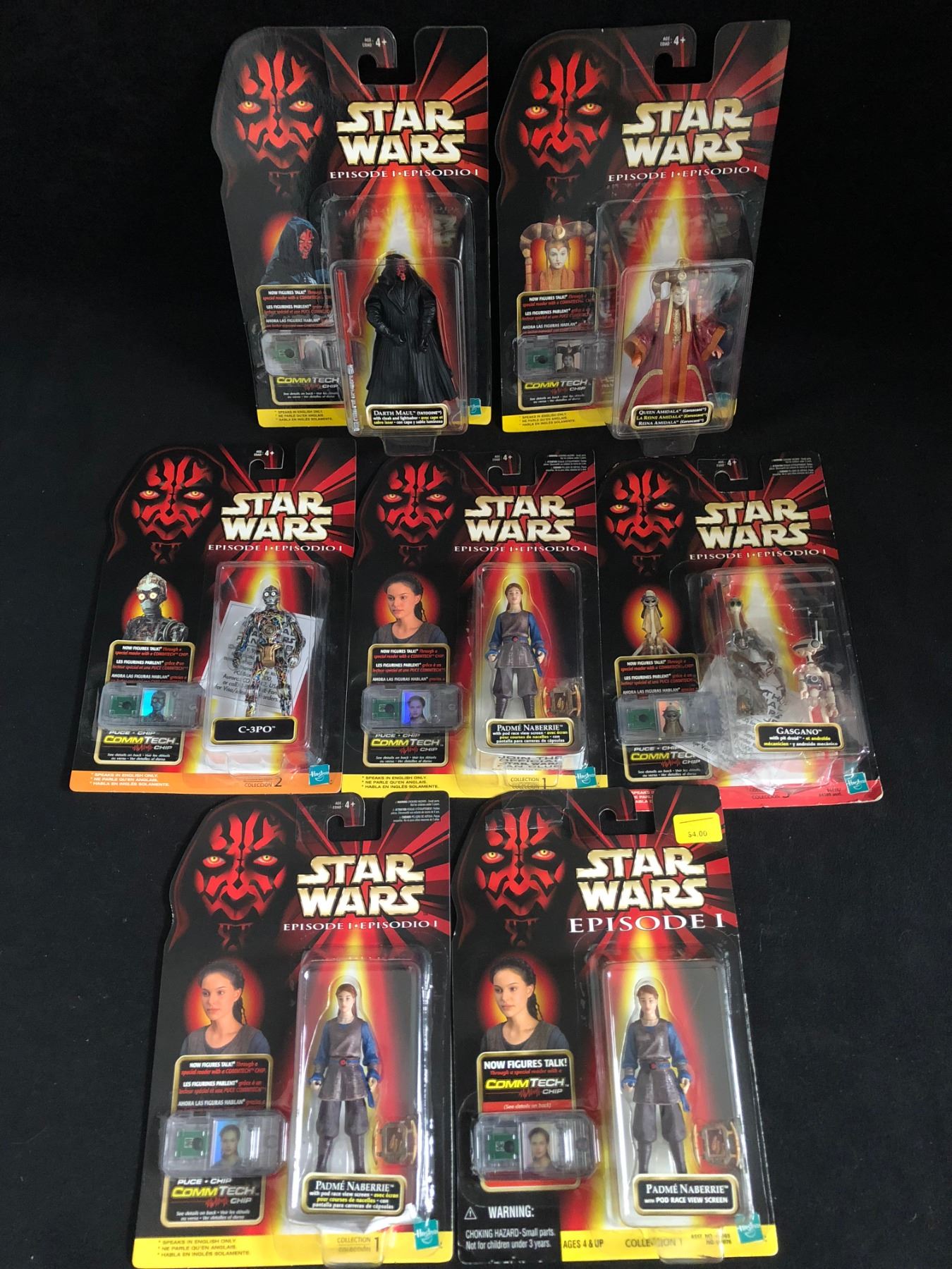 STAR WARS EPISODE ONE ACTION FIGURE LOT
