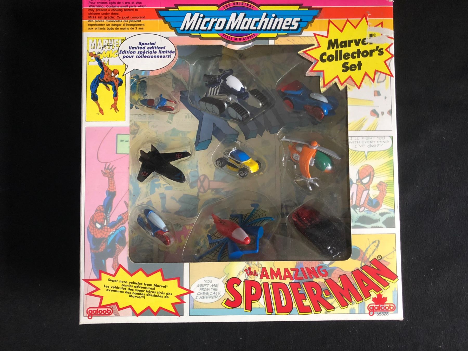 Micro Machines Amazing Spider Man Limited Edition Marvel Collectors Set ...