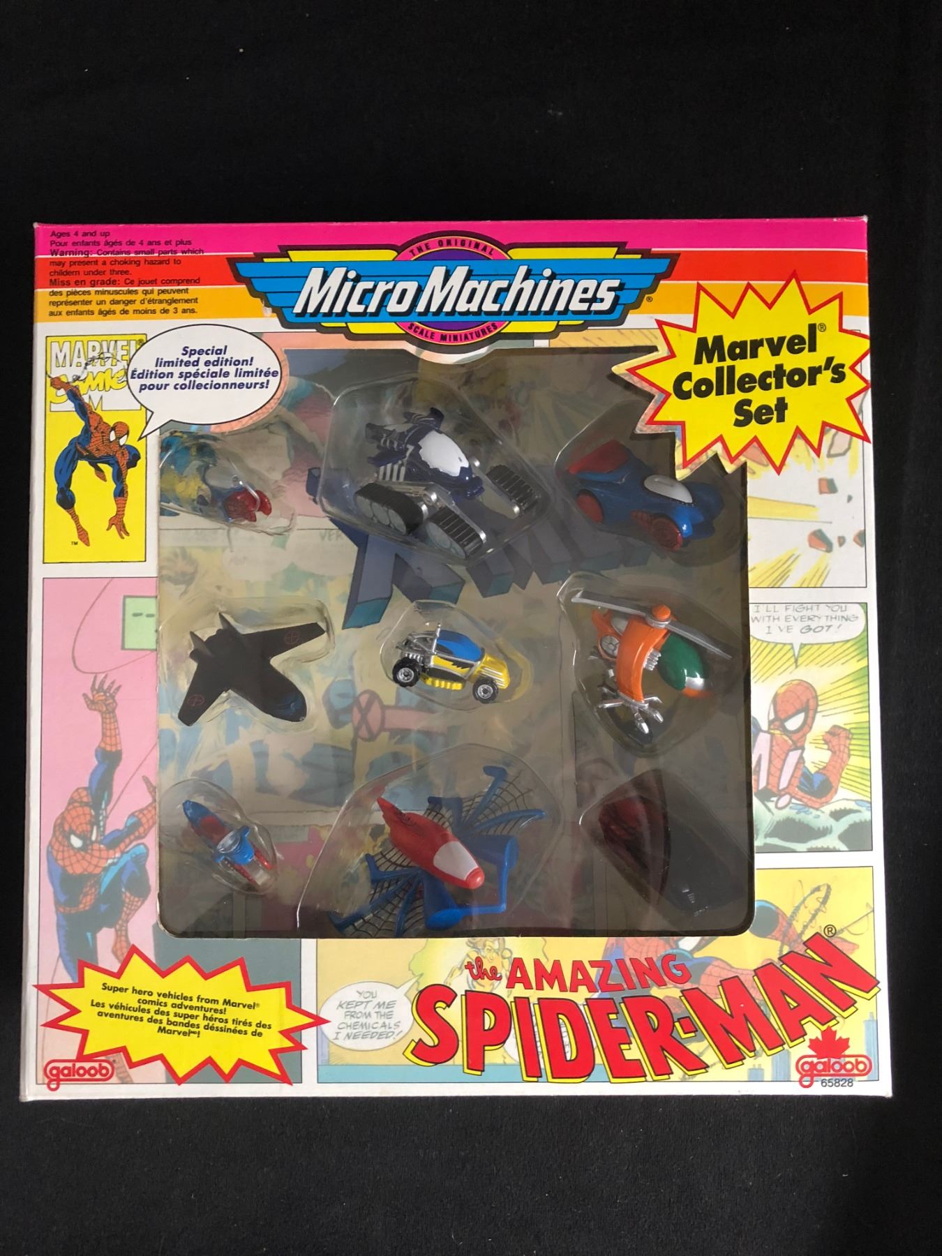 Micro Machines Amazing Spider Man Limited Edition Marvel Collectors Set ...