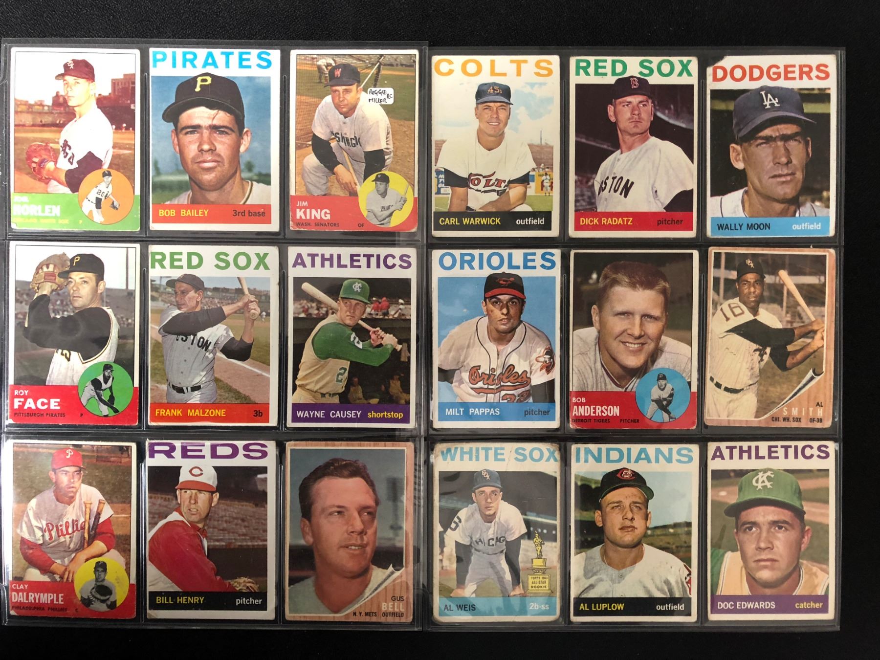 Vintage Baseball Card Lot