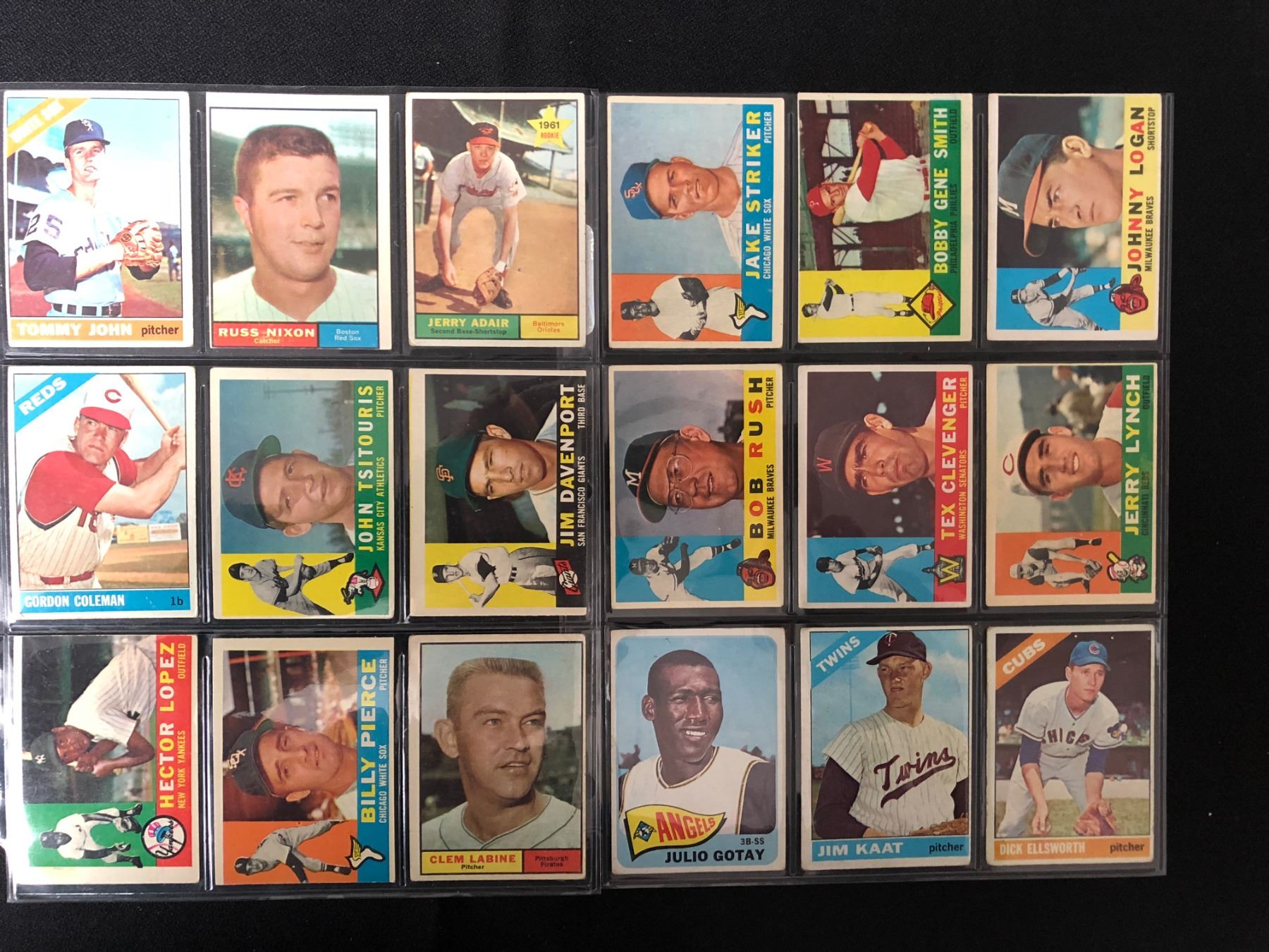 Vintage Baseball Card Lot
