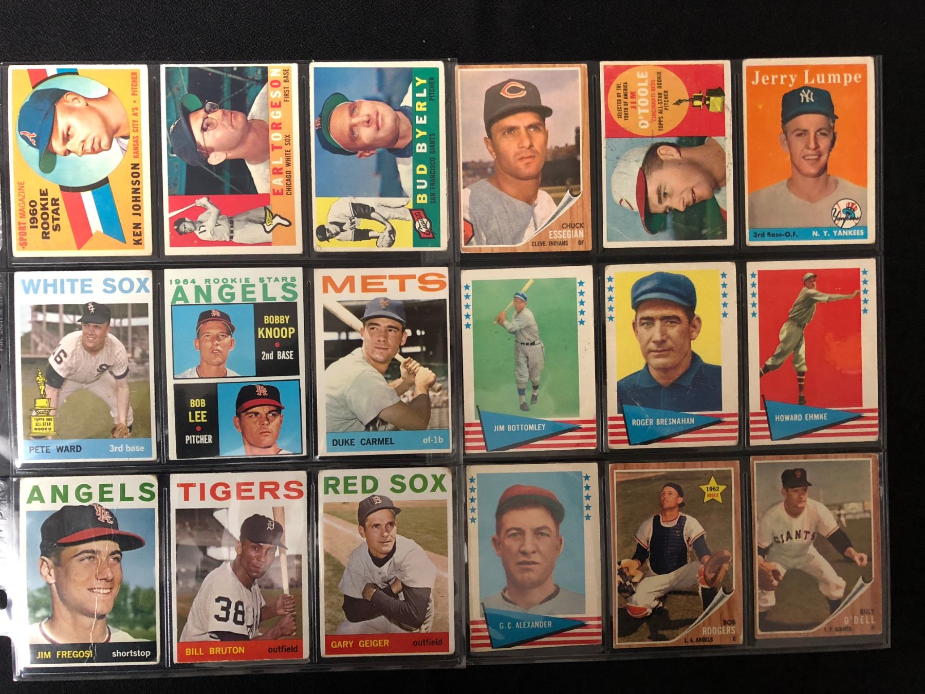Vintage Baseball Card Lot