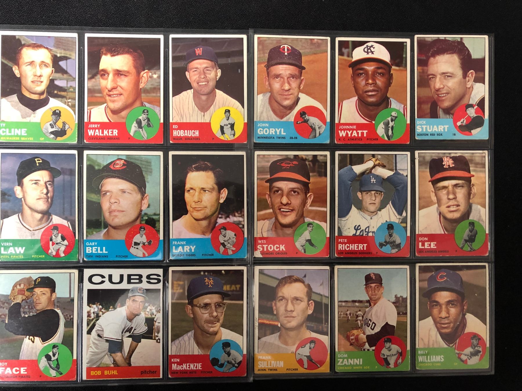 Vintage Baseball Card Lot