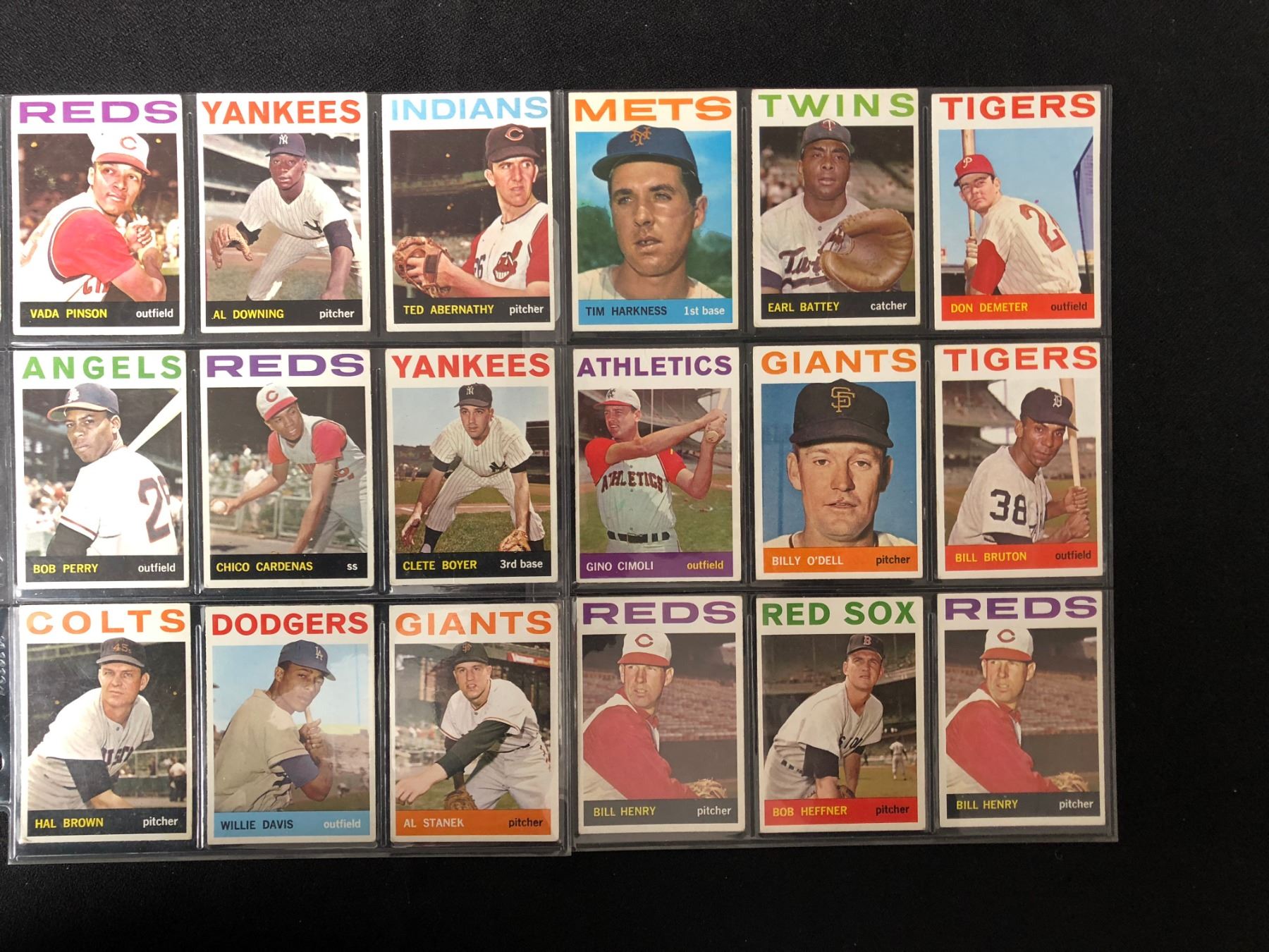 Vintage Baseball Card Lot