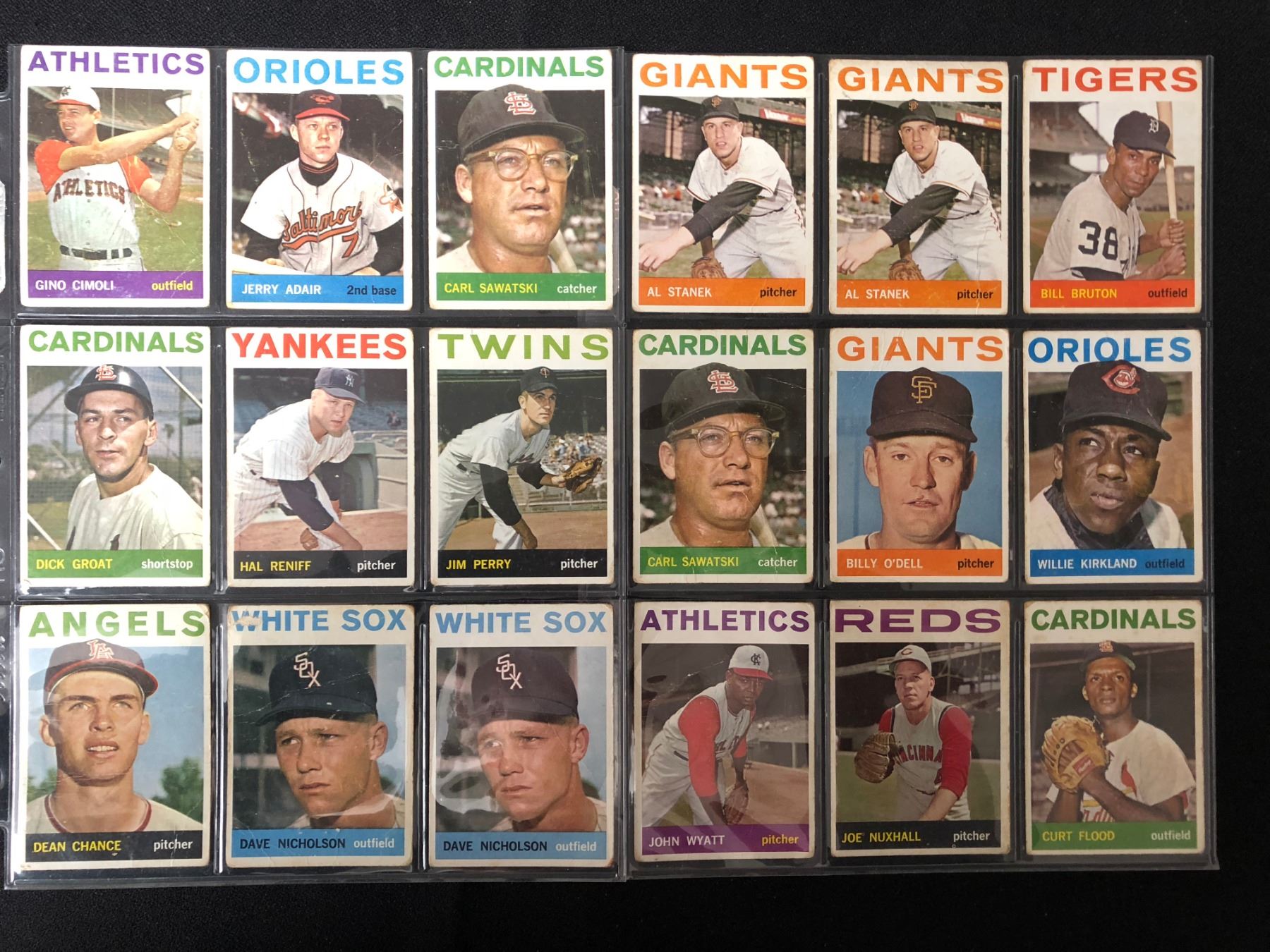 Vintage Baseball Card Lot