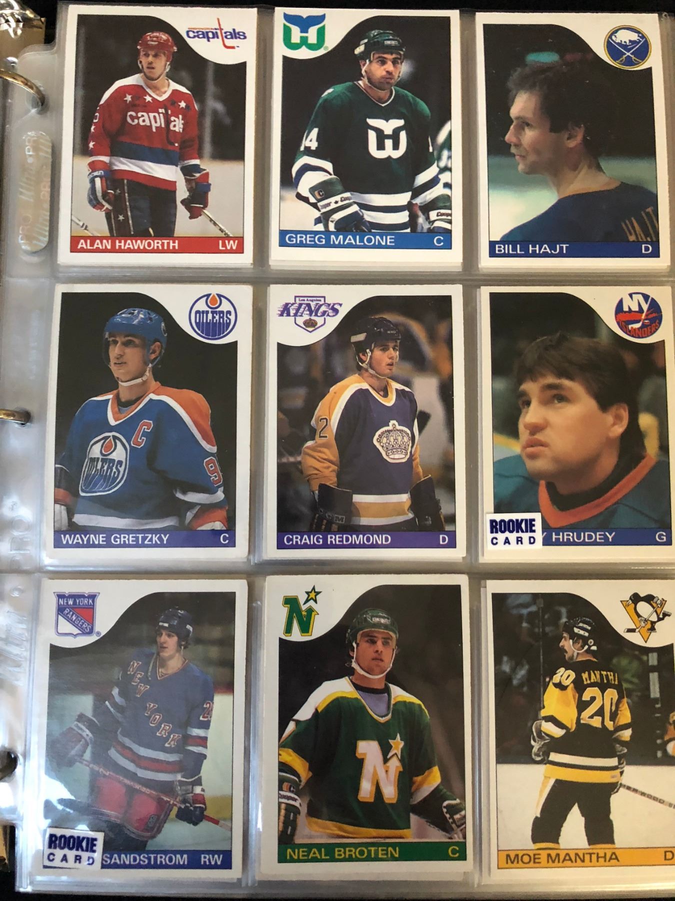 1985-86 O-PEE-CHEE HOCKEY CARDS