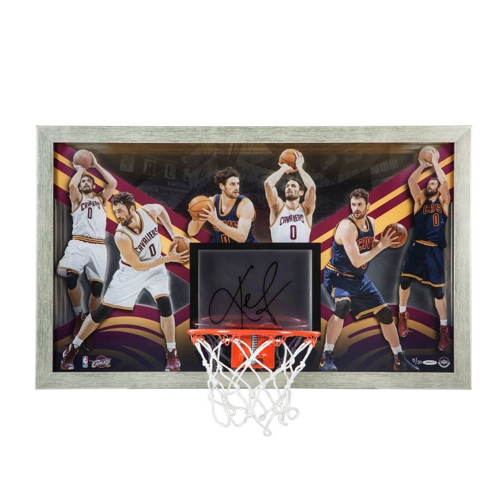 Kevin Love Signed Cavaliers "All-Around Gamer" LE 18x30 Custom Framed ...