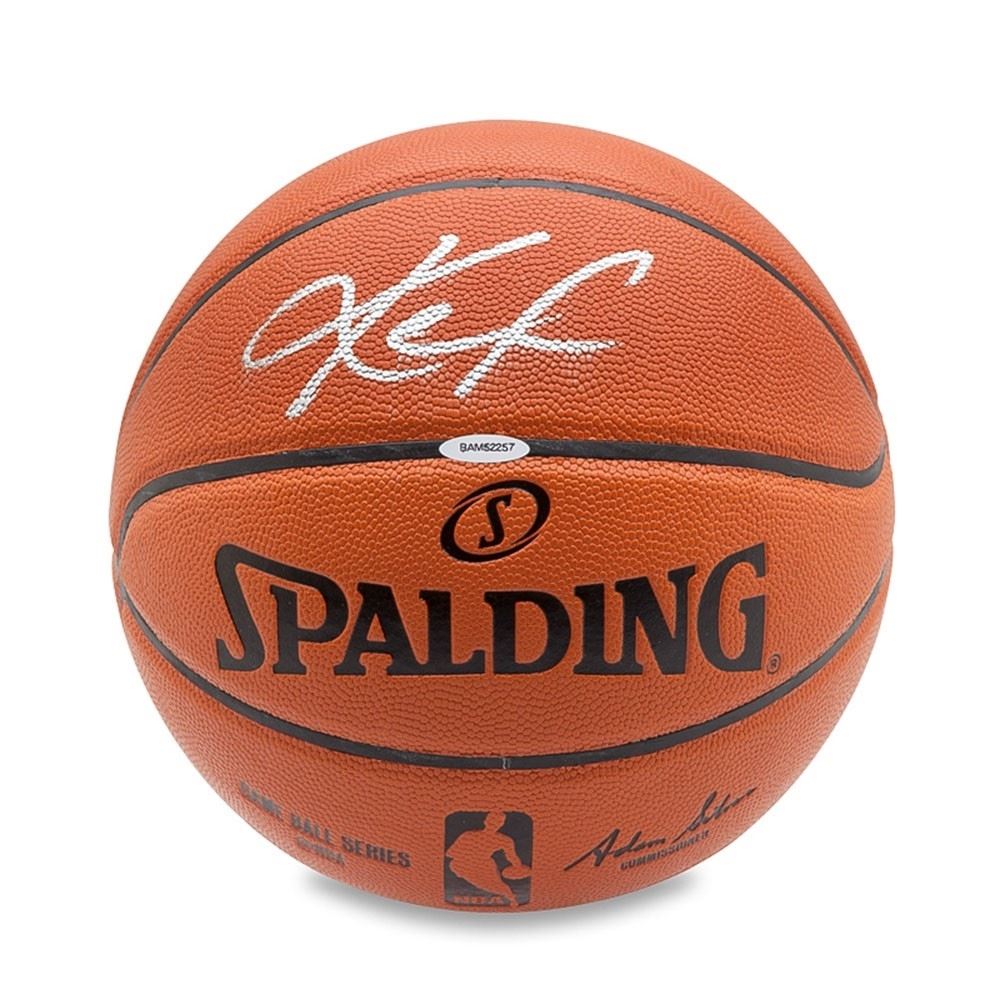 Kevin Love Signed Basketball (UDA COA)