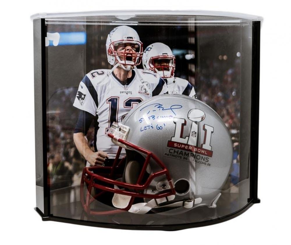 Tom Brady Signed LE Patriots "Super Bowl 51" Full-Size Authentic Pro ...
