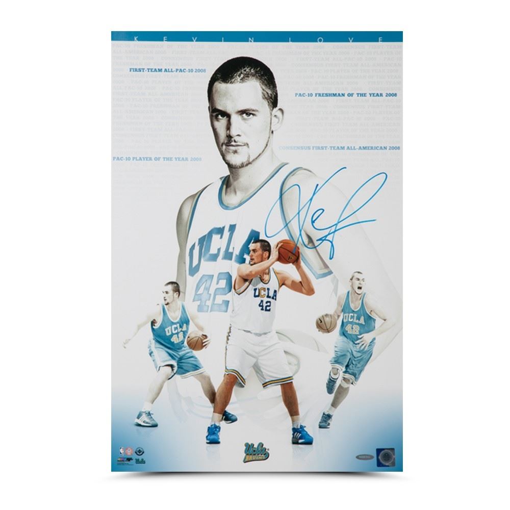 Kevin Love Signed UCLA Bruins "Westwood Wizards" 16x24 Photo (UDA COA)