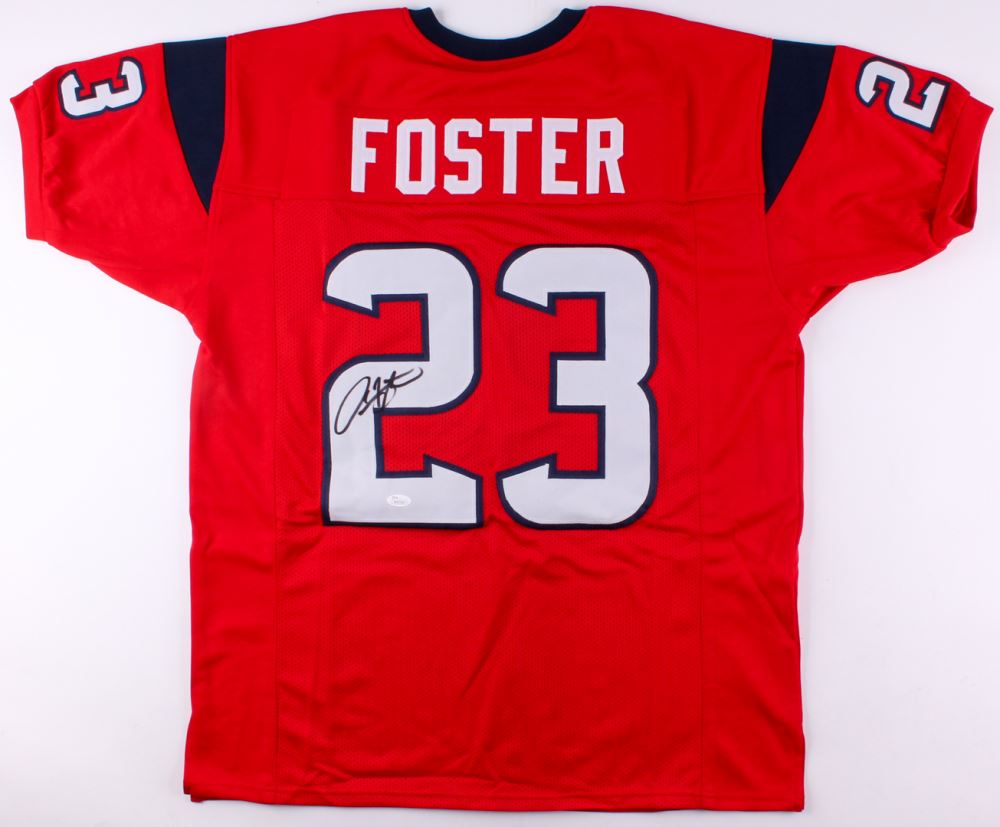 Arian Foster Signed Texans Jersey (JSA COA)