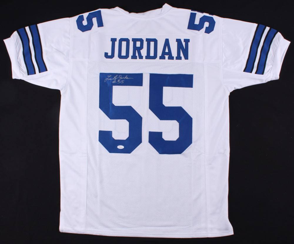 Lee Roy Jordan Signed Cowboys Jersey (JSA COA)