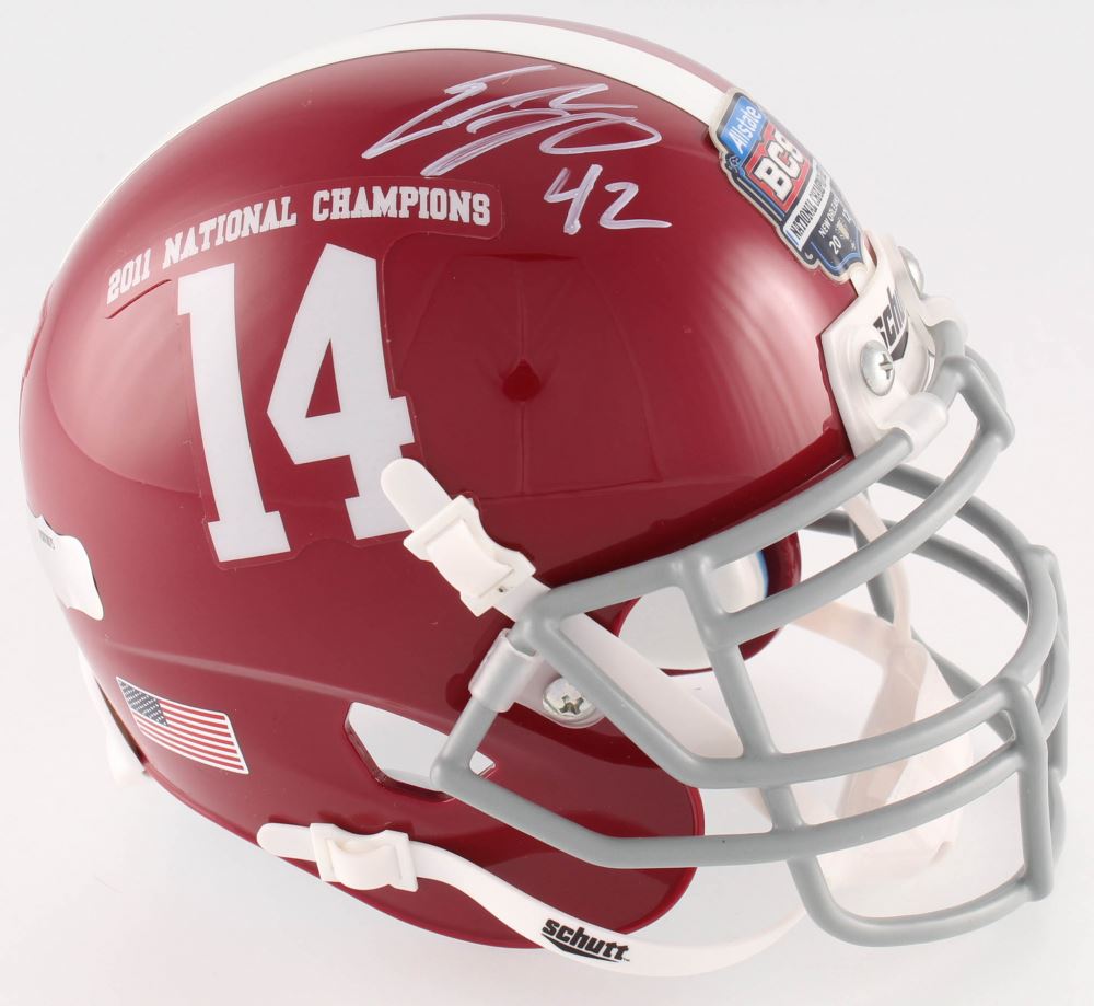 Eddie Lacy Signed 2011 Alabama Crimson Tide National BCS Champions Logo ...