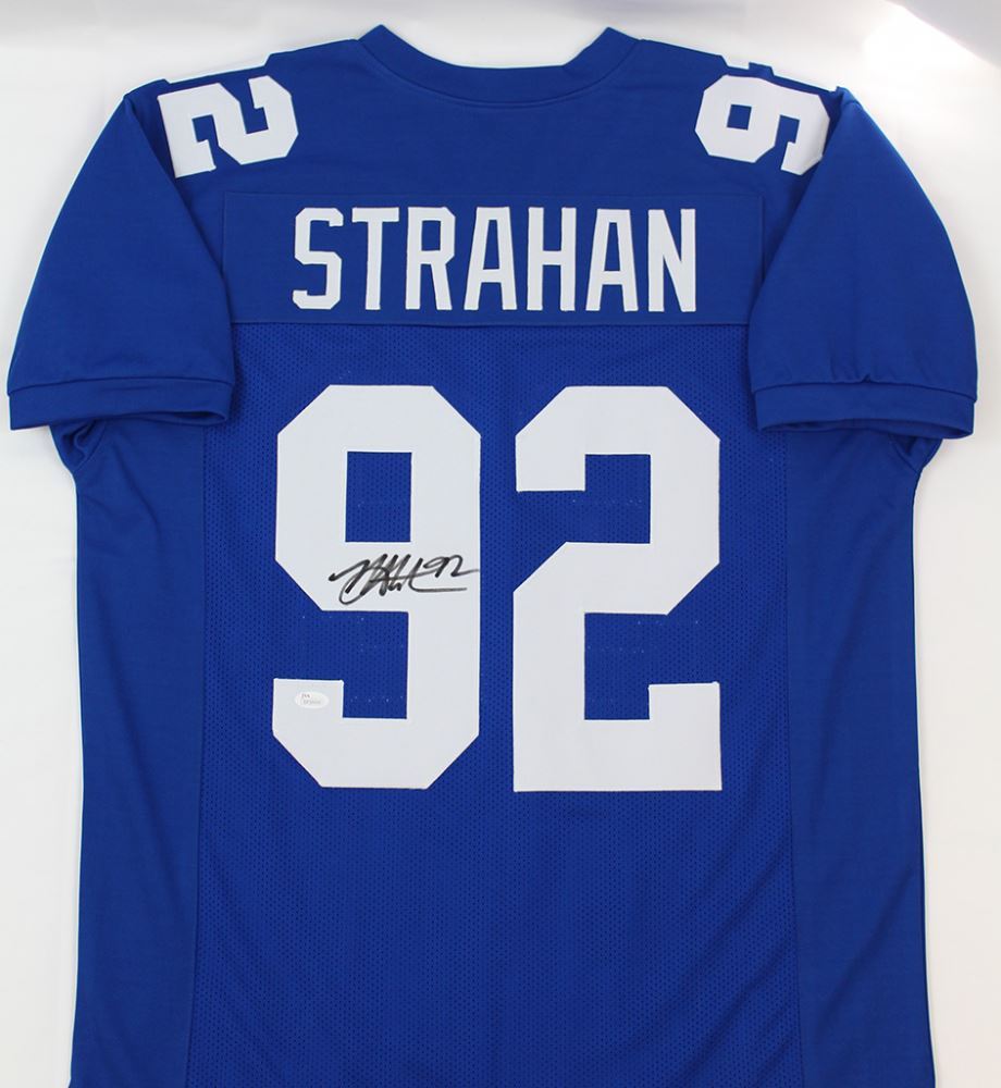 Michael Strahan Signed Giants Jersey (JSA COA)