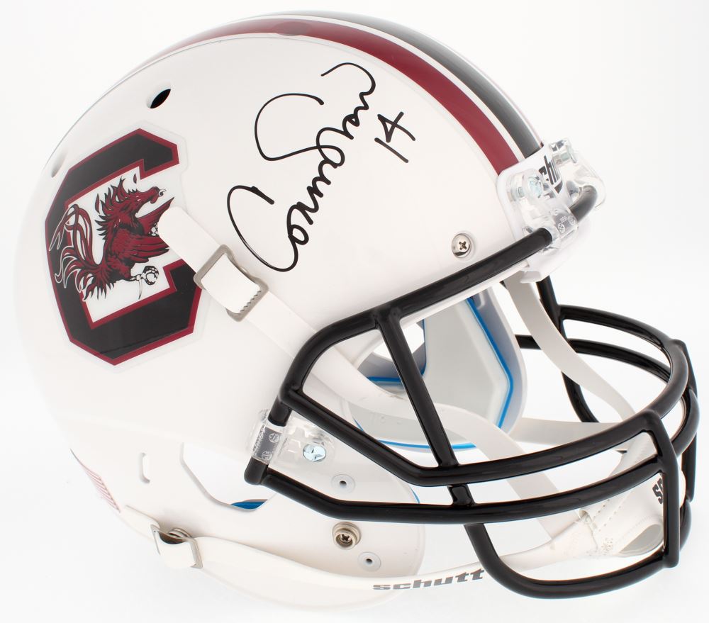 Connor Shaw Signed South Carolina Gamecocks Full-Size Helmet (Radtke COA)