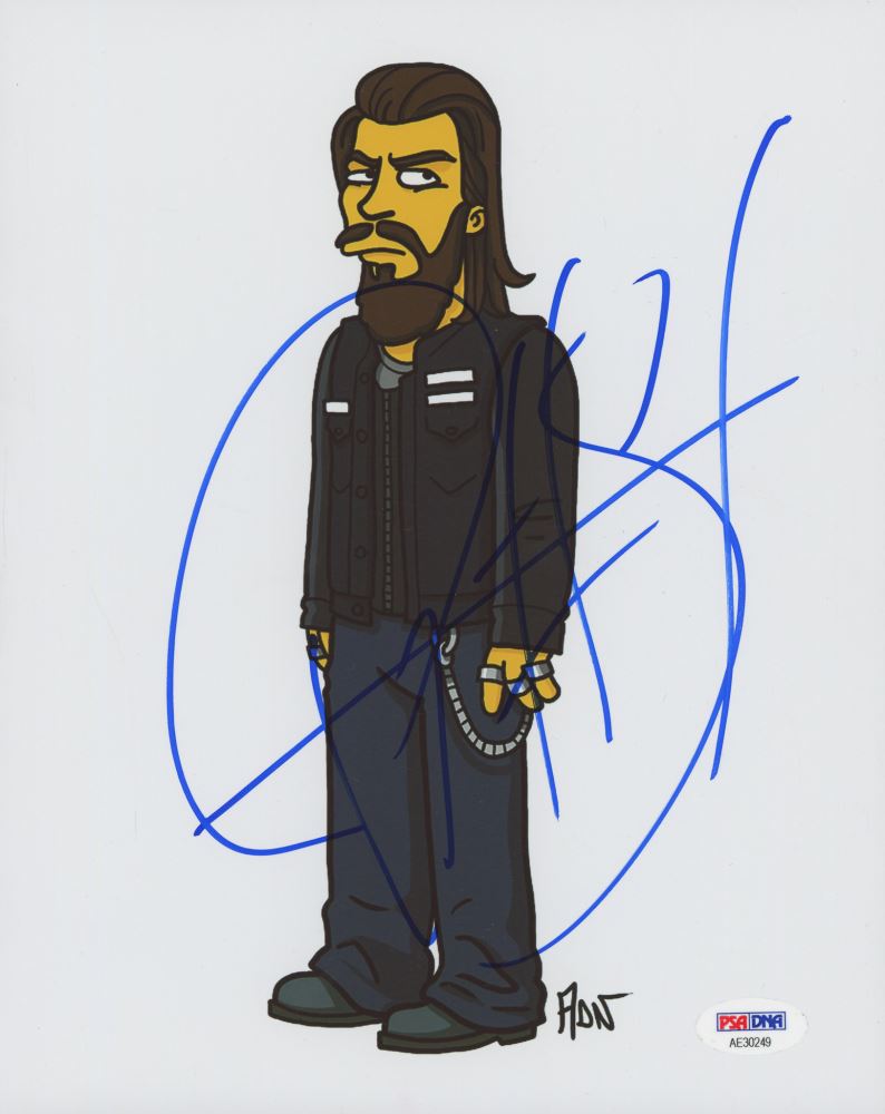 Ryan Hurst Signed "The Simpsons" 8x10 Photo (PSA COA)