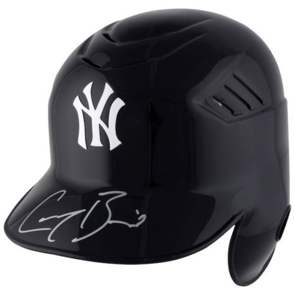 Greg Bird Signed Yankees Authentic Full-Size Batting Helmet (Fanatics ...