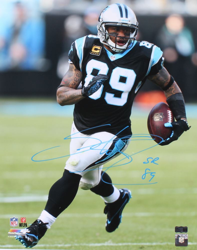 Steve Smith Sr. Signed Panthers 16x20 Photo (Radtke COA)