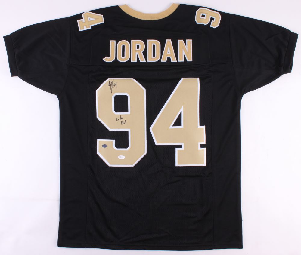 Cameron Jordan Signed New Orleans Saints Jersey Inscribed "Who Dat ...
