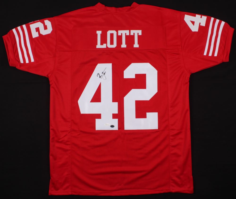 Ronnie Lott Signed San Francisco 49ers Jersey (JSA COA Lott Hologram)