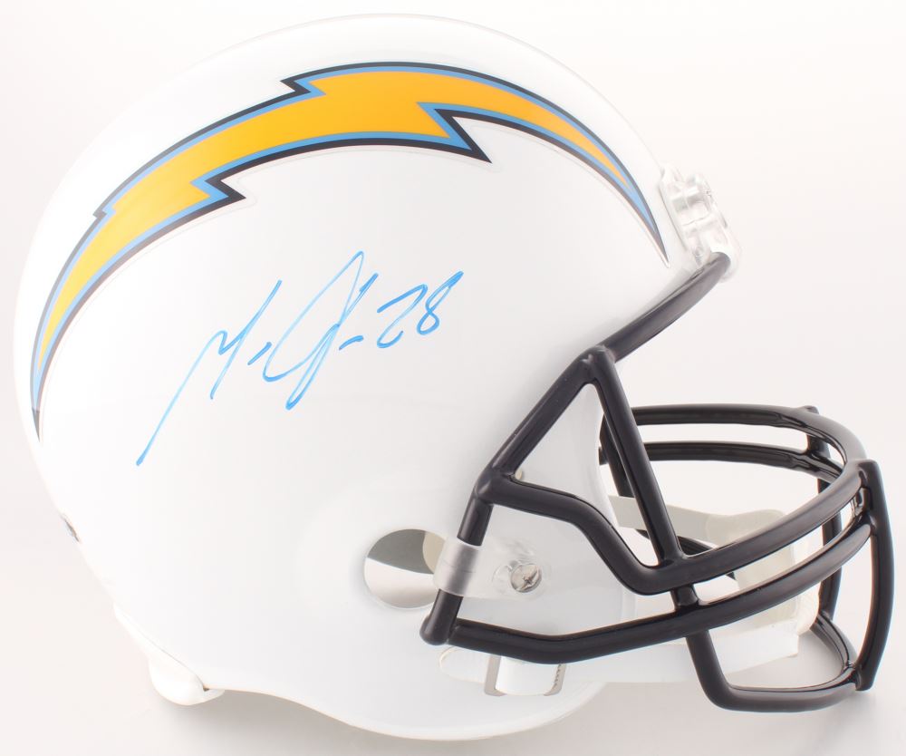 Melvin Gordon Signed Chargers Full-Size Helmet (Radtke COA)