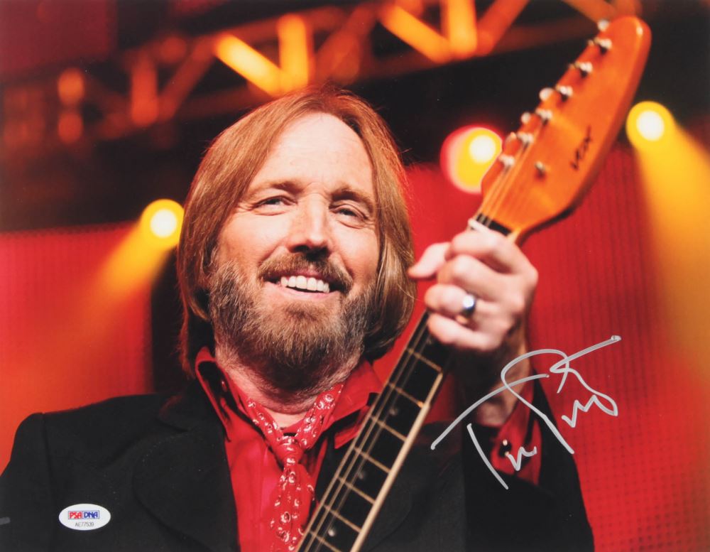 Tom Petty Signed 11x14 Photo (PSA COA)