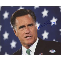 Mitt Romney Signed 8x10 Photo (PSA Hologram)