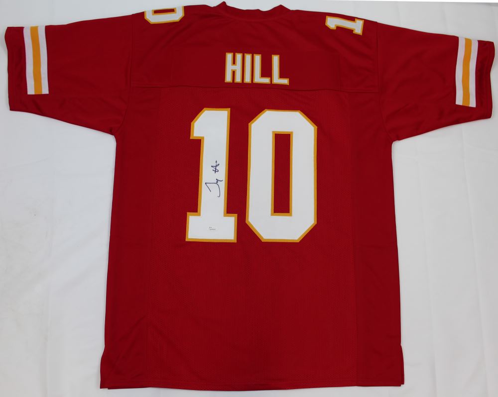 Tyreek Hill Signed Chiefs Jersey (JSA COA)