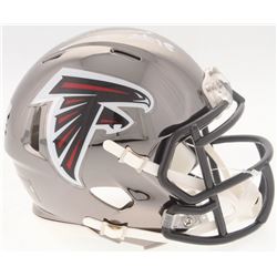 Calvin Ridley Signed Falcons Chrome Speed Mini-Helmet (Radtke COA ...