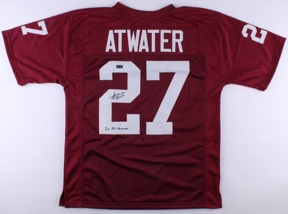 Steve Atwater Signed Arkansas Razorbacks Jersey Inscribed "2x All ...