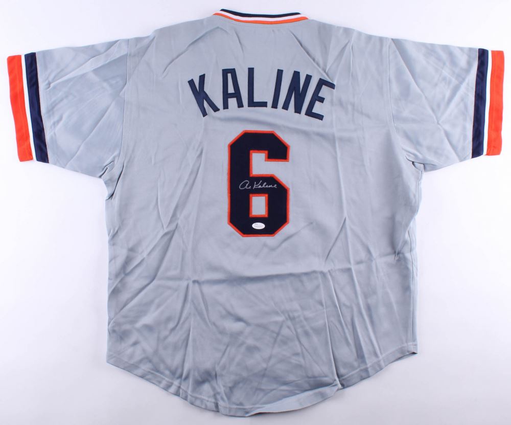 Al Kaline Signed Tigers Jersey (JSA COA)
