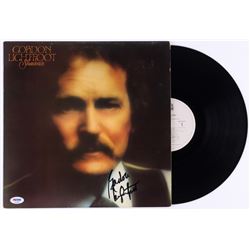Gordon Lightfoot Signed "Shadows" Vinyl Record Album (PSA COA)