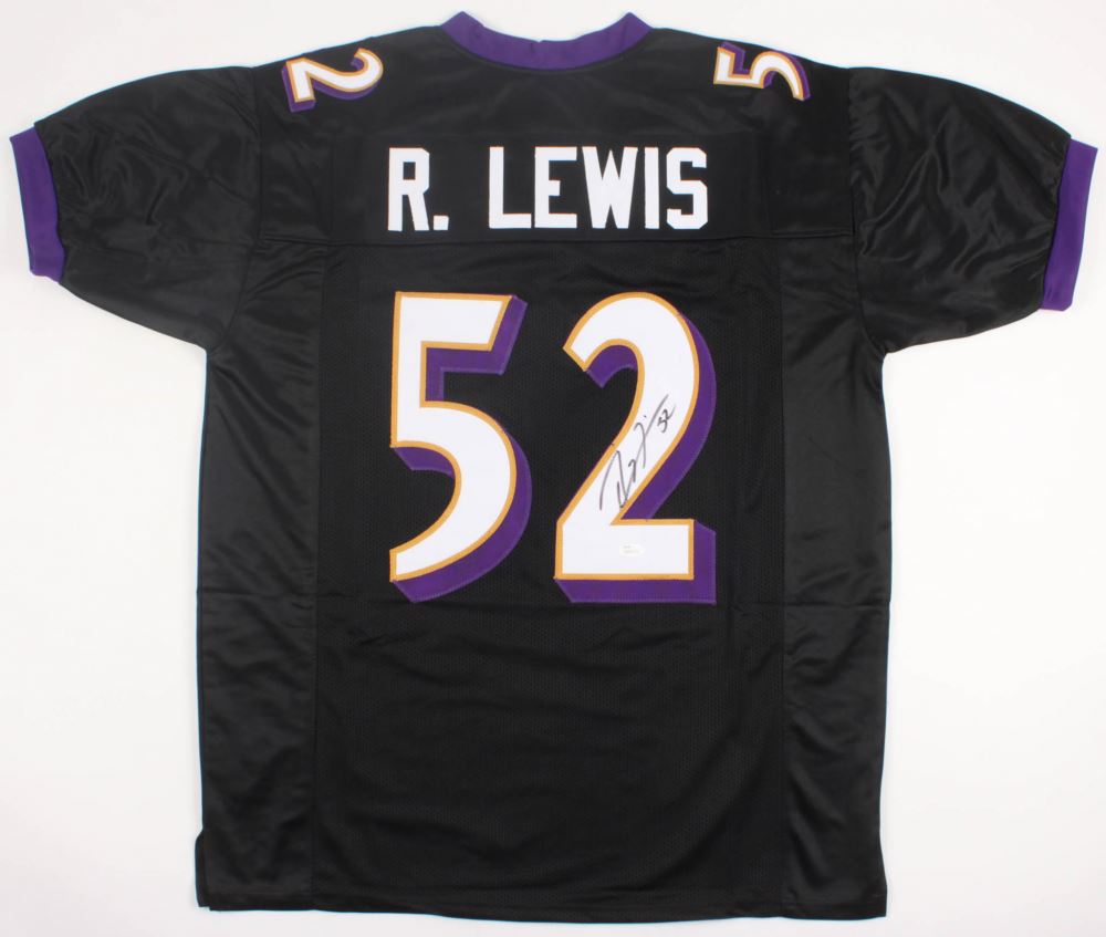 Ray Lewis Signed Ravens Jersey (JSA COA)