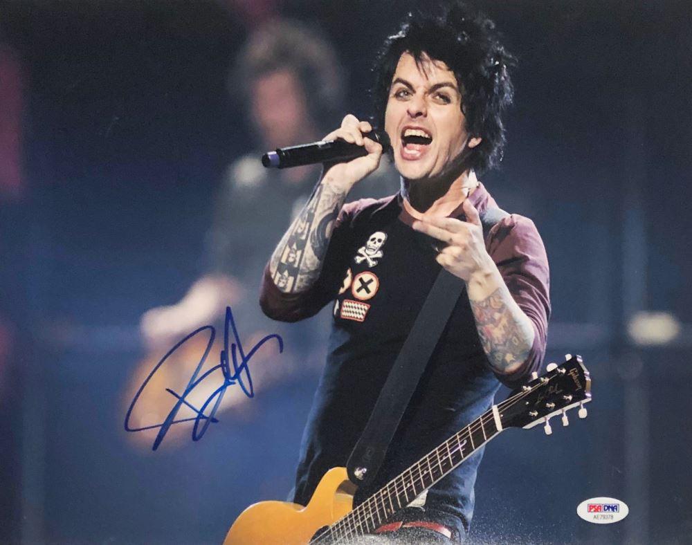 Billie Joe Armstrong Signed 11x14 Photo (PSA COA)