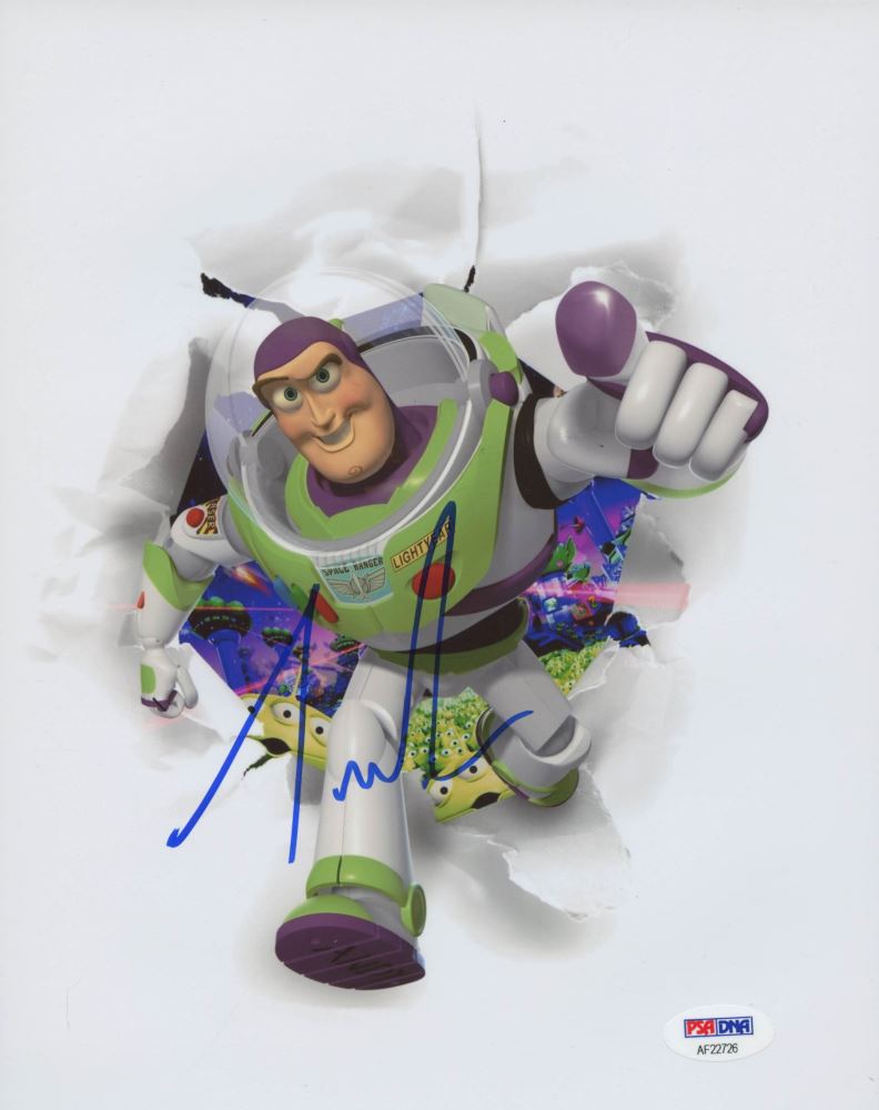 Tim Allen Signed "Toy Story" 8x10 Photo (PSA COA)