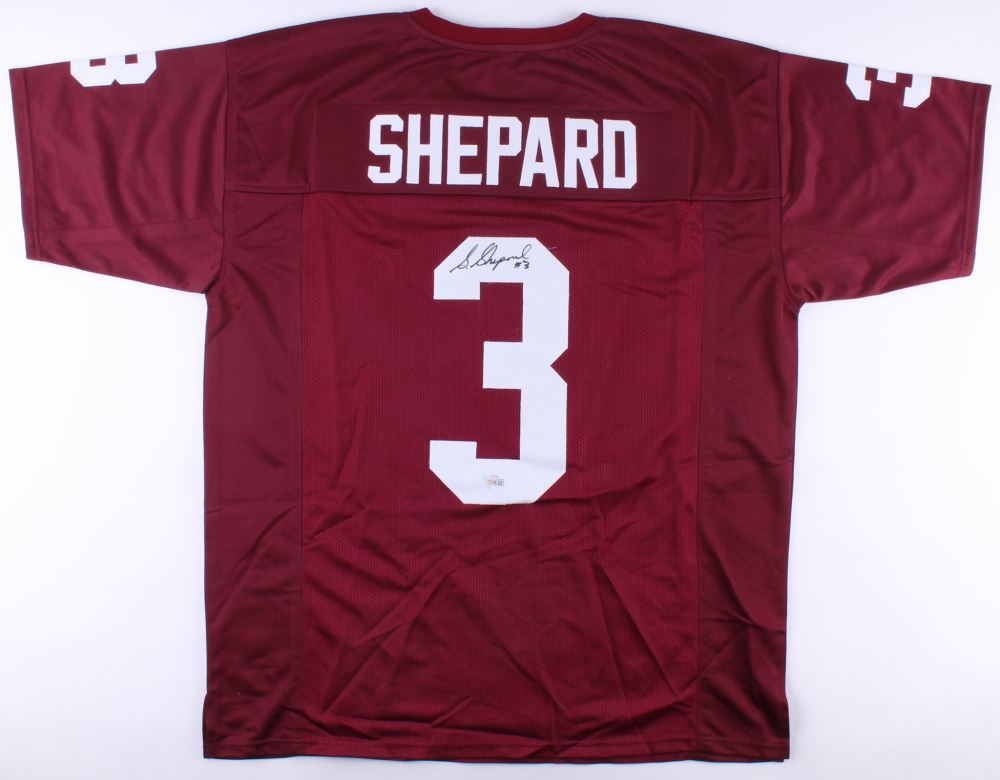 Sterling Shepard Signed Oklahoma Sooners Jersey (Fanatics Hologram)