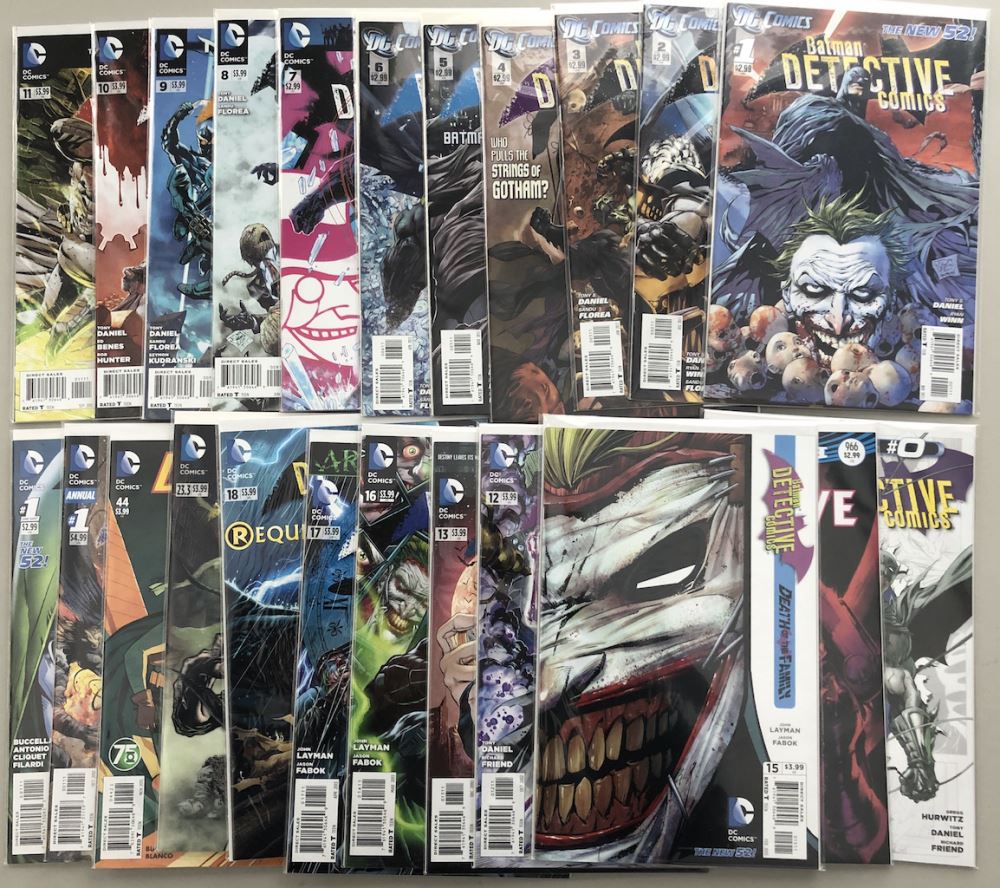 Lot of (23) 2011-17 DC "Batman Detective Comics" Comic Books