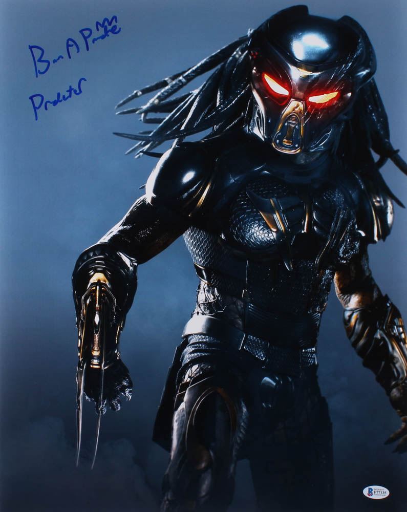 Brian A. Prince Signed "The Predator" 16x20 Photo Inscribed "Predator ...