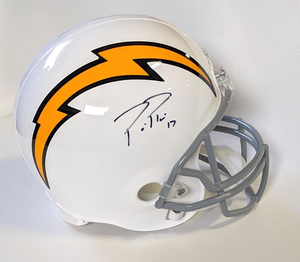 Philip Rivers Signed Los Angeles Chargers Full-Size Helmet (Beckett COA)