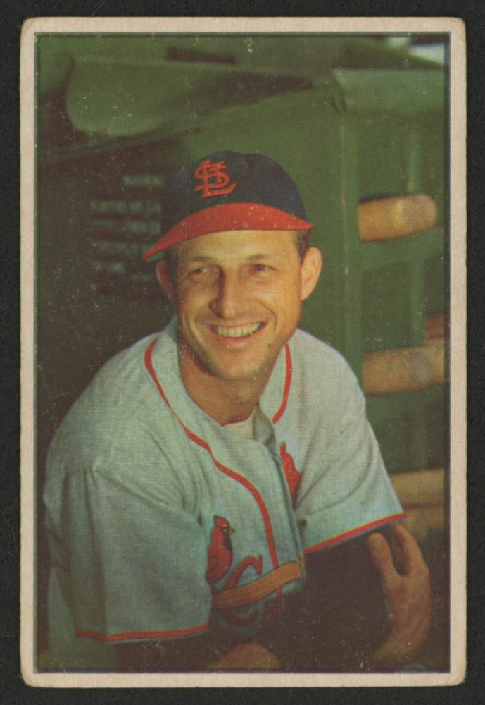 1953 Bowman Color #32 Stan Musial