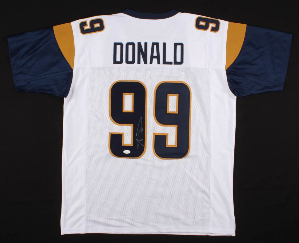 Aaron Donald Signed Los Angeles Rams Jersey (JSA COA)