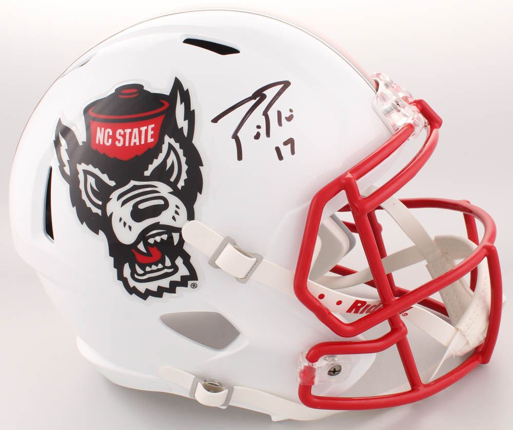 Philip Rivers Signed NC State Wolfpack Full-Size Speed Helmet (Radtke COA)