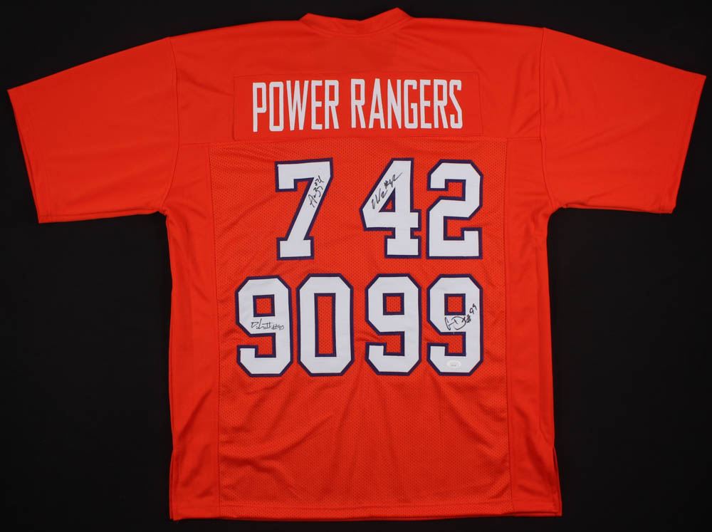 Clemson Tigers "Power Rangers" Jersey Team-Signed by (4) with Christian ...