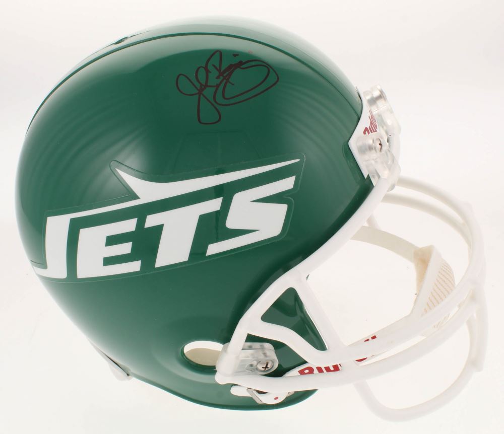 John Riggins Signed New York Jets Throwback Full-Size Helmet (Steiner COA)