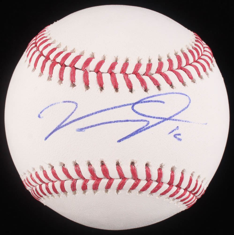 Victor Robles Signed OML Baseball (JSA COA)