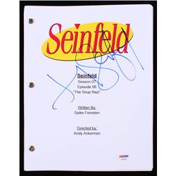 Jerry Seinfeld Signed "Seinfeld: The Soup Nazi" Episode Script (PSA COA)