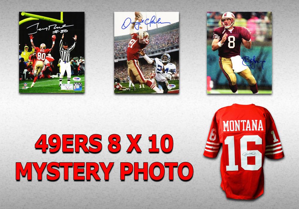 San Francisco 49ers Signed Mystery 8x10 Photo â€“ World Champions ...