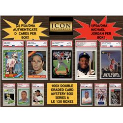 ICON AUTHENTIC 100X DOUBLE GRADED CARD MYSTERY BOX SERIES 6 (Guaranteed ...