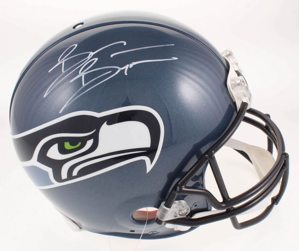 Brian Bosworth Signed Seattle Seahawks Throwback Full-Size Authentic On-Field Helmet (Radtke COA)