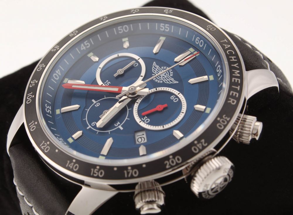 Zentler Freres Oracle Men's Swiss Chronograph Watch